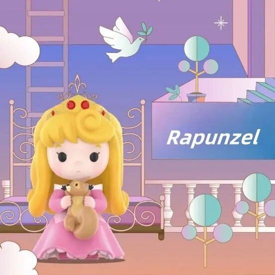 Коллекционные фигурки Дисней принцессы ПОП март / Disney Princess Fairy Tale Friendship Series POP MART