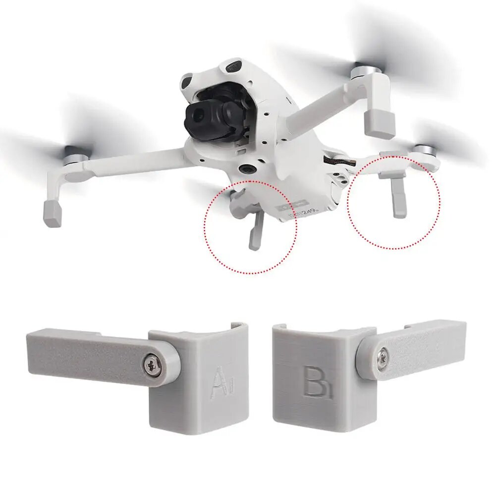 Удлинитель шасси для DJI Lito X1 серый пластик B