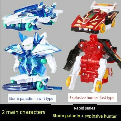 Набор роботов Storm Paladin и Explosion Hunter 2-го поколения, коллекционные боевые игрушки, 89 символов