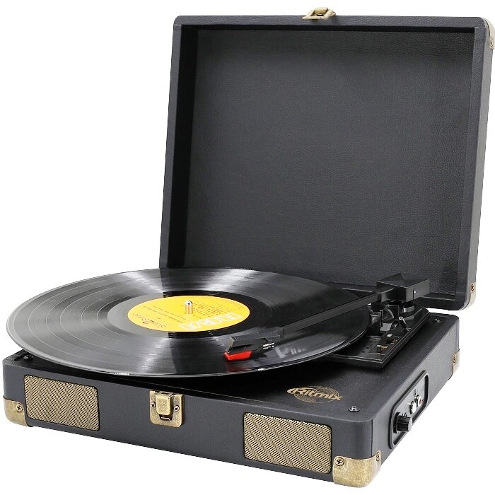 Виниловый проигрыватель Ritmix LP-100 чёрный