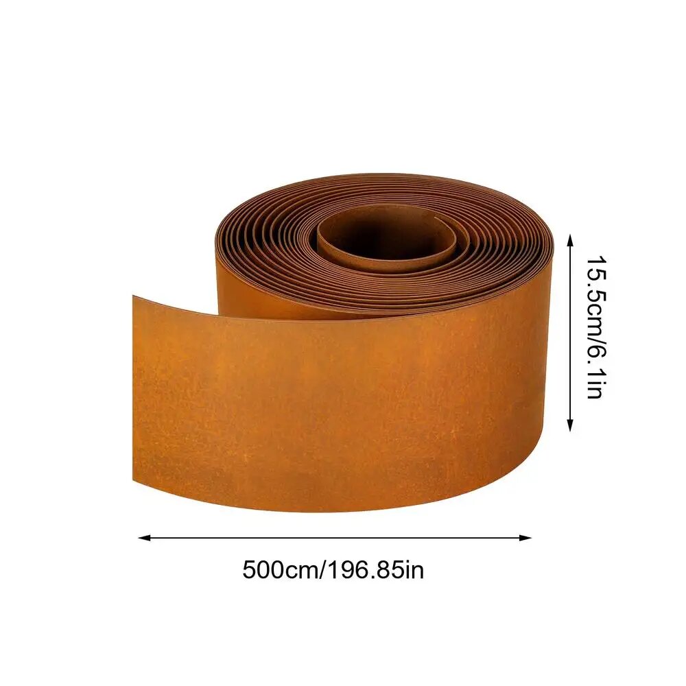 Стальной бордюр для газонов Landscape Edging 15.5cm x 5m