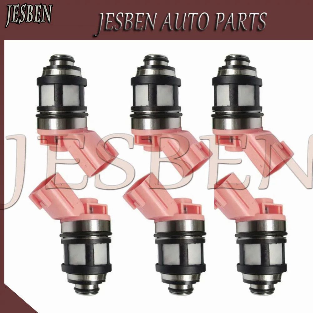 Форсунка топливная для автомобилей Nissan и Infiniti 16600-1B000, 16600-9S200, Quest, Frontier, Pathfinder, Xterra, QX4 3.0L, 3.3L 1996-2004, 6 шт.