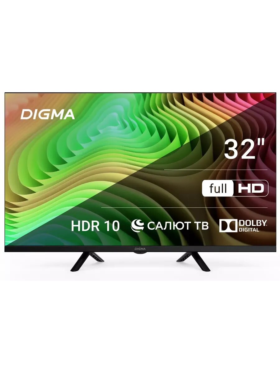 Телевизор Digma DM-LED32SBB36