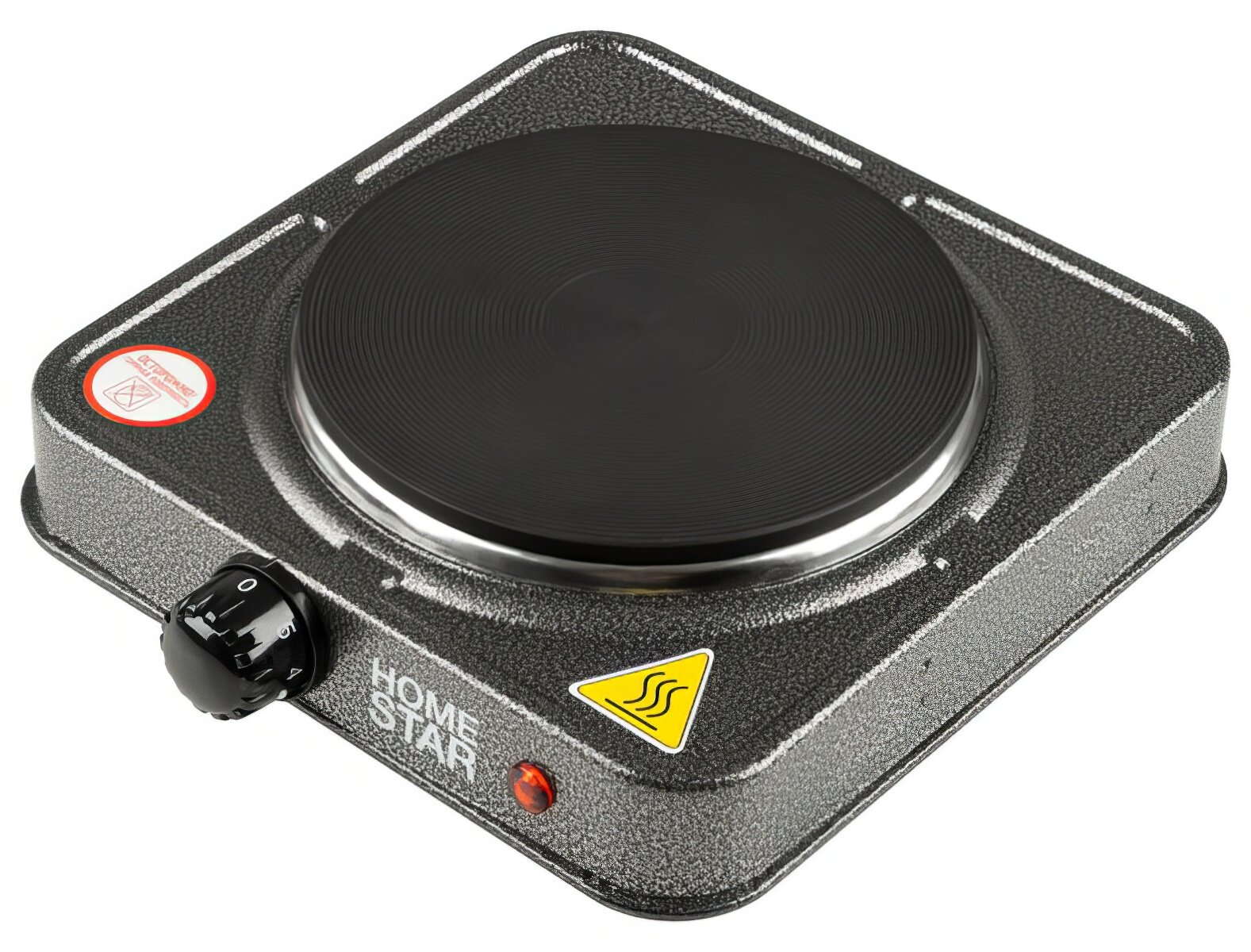Плитка электрическая HOMESTAR HS-1102 1000Вт 1конф. чугун