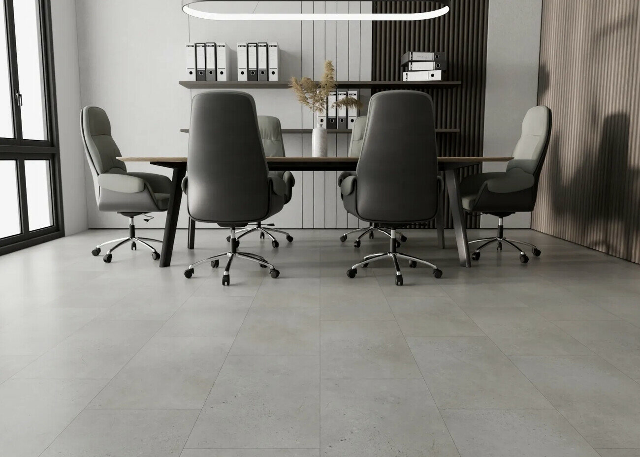 Виниловый пол SPC Ideal Easy tile (камень) Cement 54010