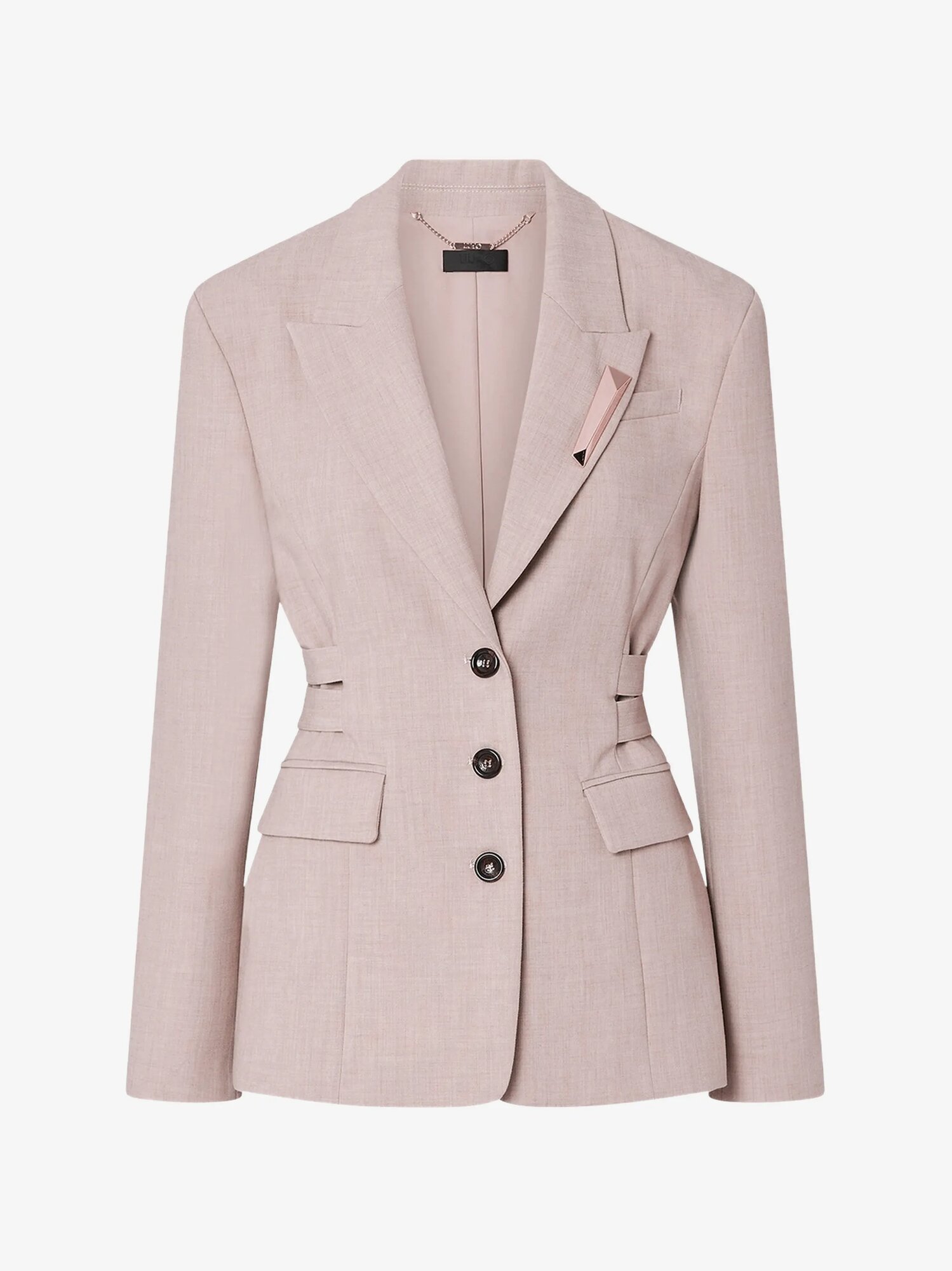 Пиджак Mélange blazer with buckles