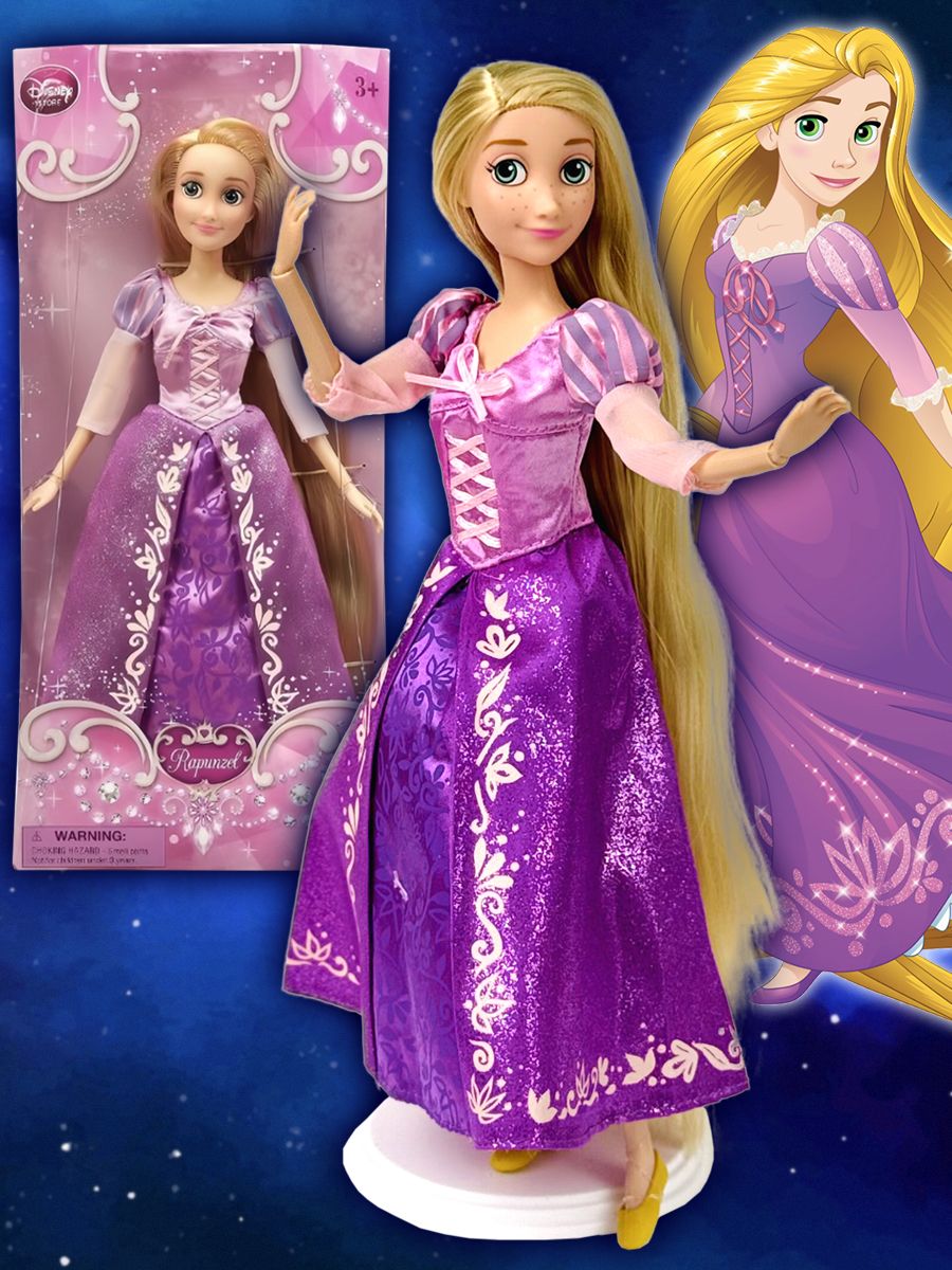 Кукла Рапунцель классическая, шарнирная, Disney Store
