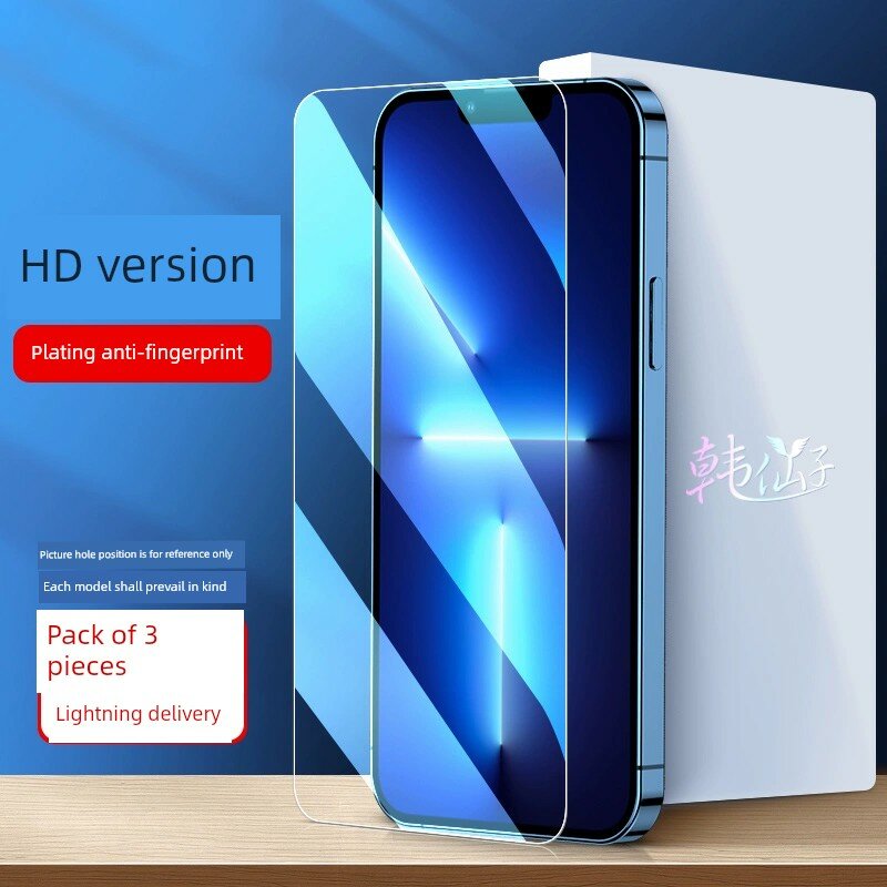 IPhone XR Высокая Прозрачность Гладкая Поверхность Защитное Стекло, 3 Шт - Анти-Пыль