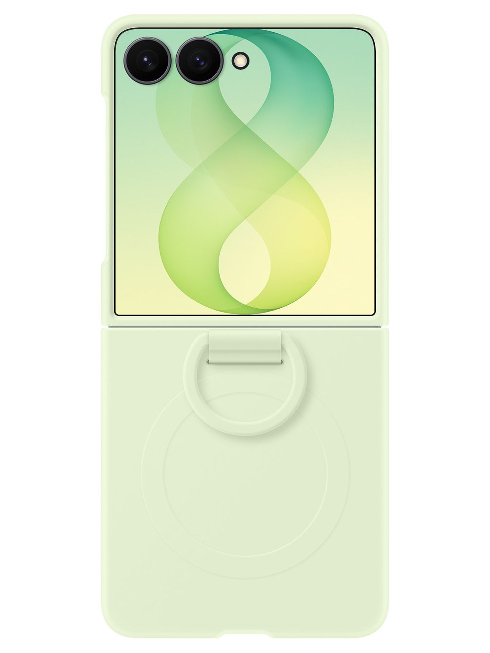 Чехол Silicone Ring Magnet Case на Samsung Galaxy Z Flip8