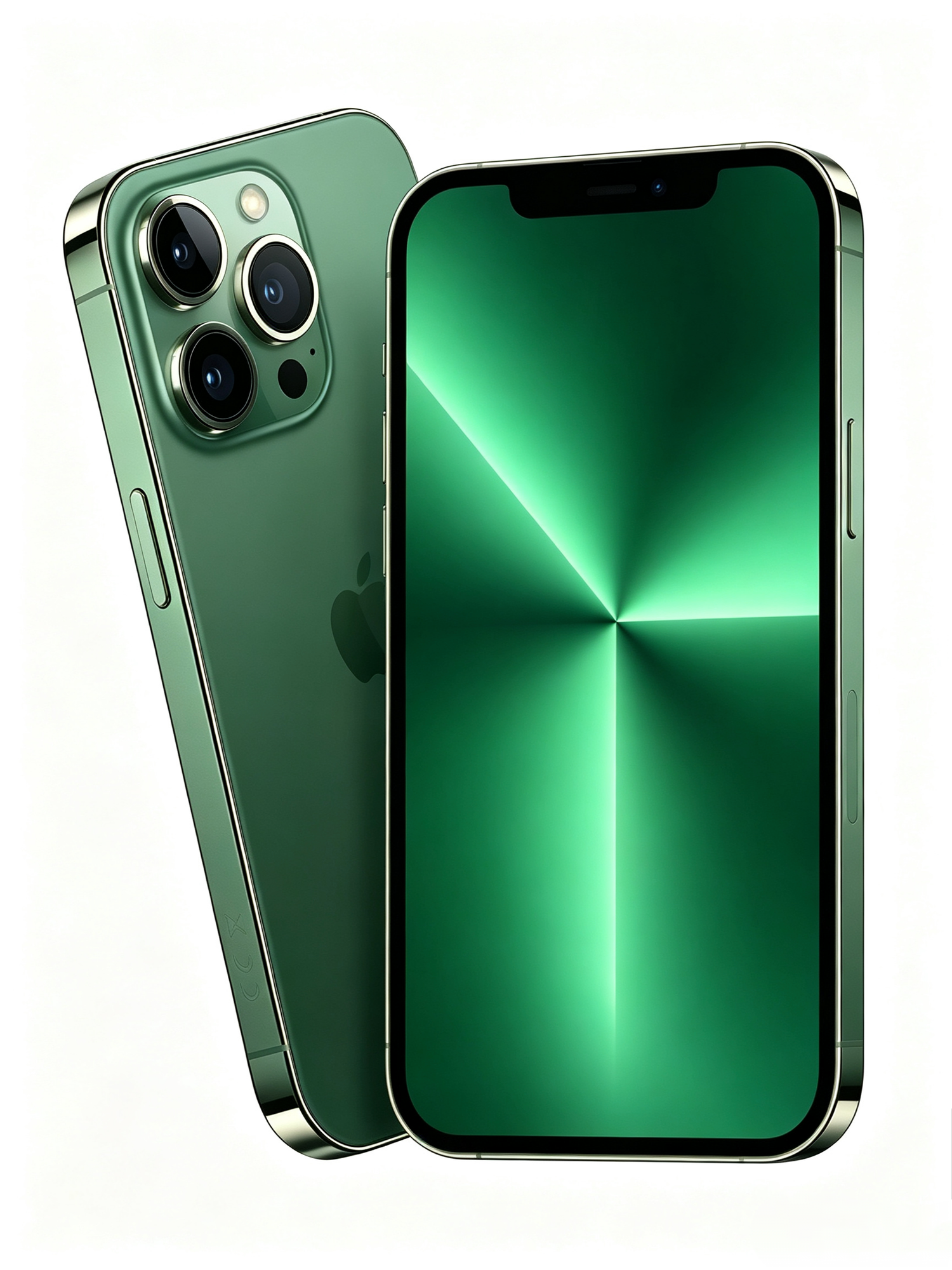 Смартфон айфон iPhone13 Pro max 128ГБ, Альпийский Зелёный, двойная SIM-карта, NFC, большой экран, новое оригинал