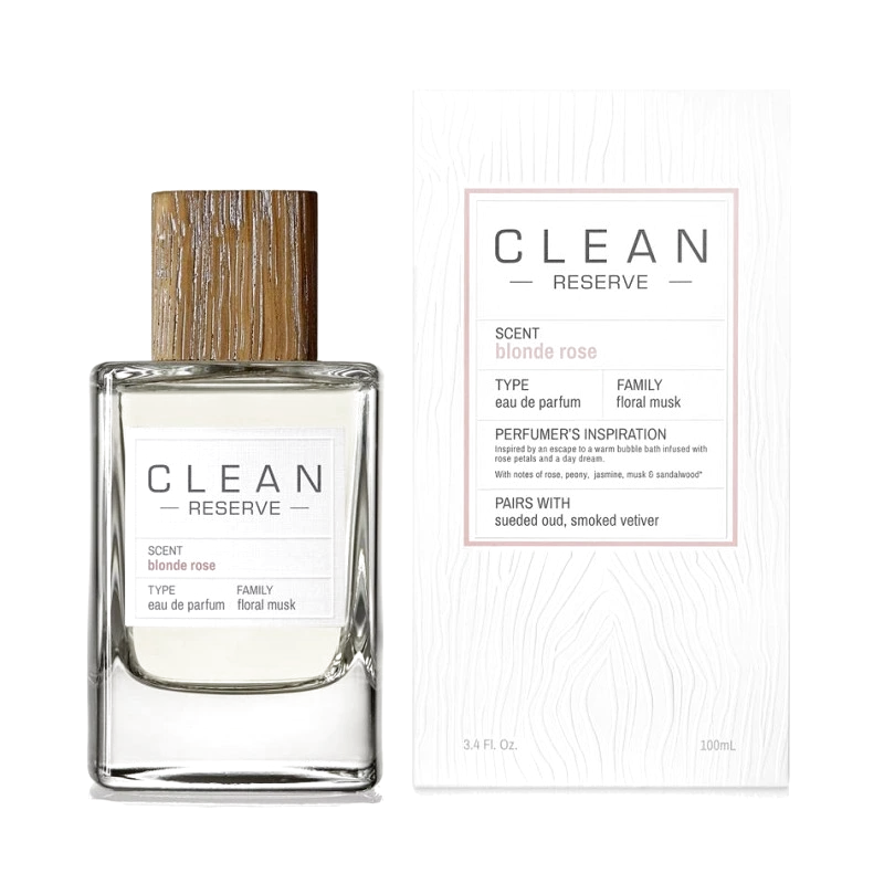 Парфюмерная вода Clean Blonde Rose для женщин и мужчин 100 мл - Клин Блонд Роуз унисекс