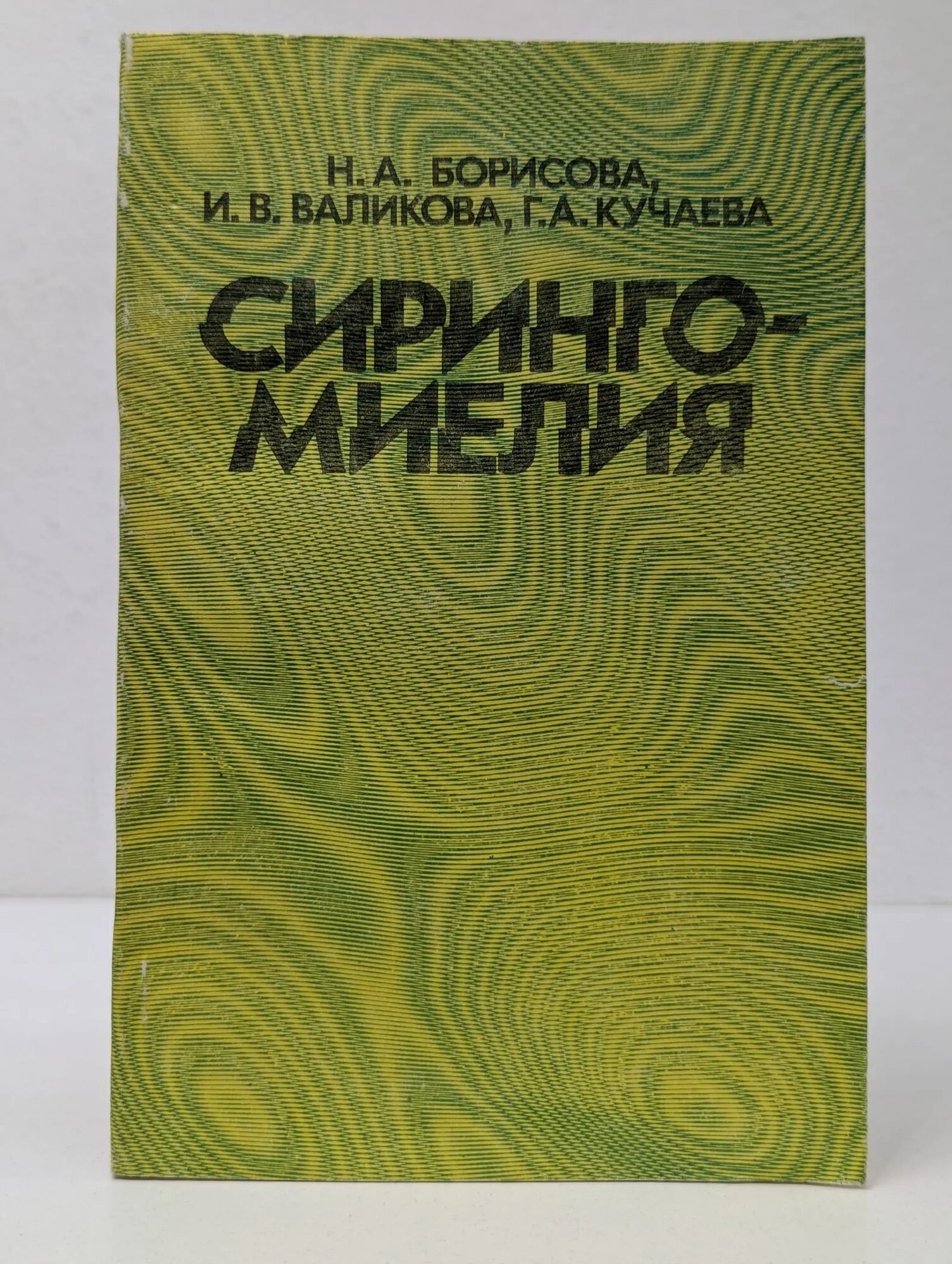 Сирингомиелия Борисова Нинель Андреевна 1989