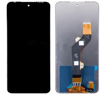 Дисплей для Tecno Pova 4 (LG7n) в сборе с тачскрином Черный