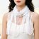 Кашне  для женщин, белый,