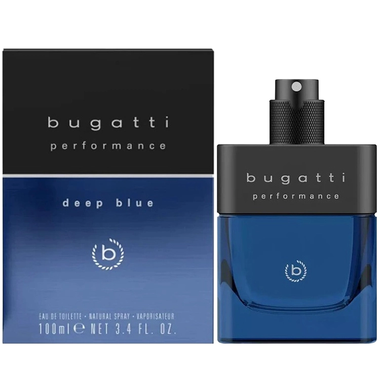 Туалетная вода для мужчин Бугатти Перфоманс Дип Блу 100 мл - Bugatti Perfomance Deep Blue аромат
