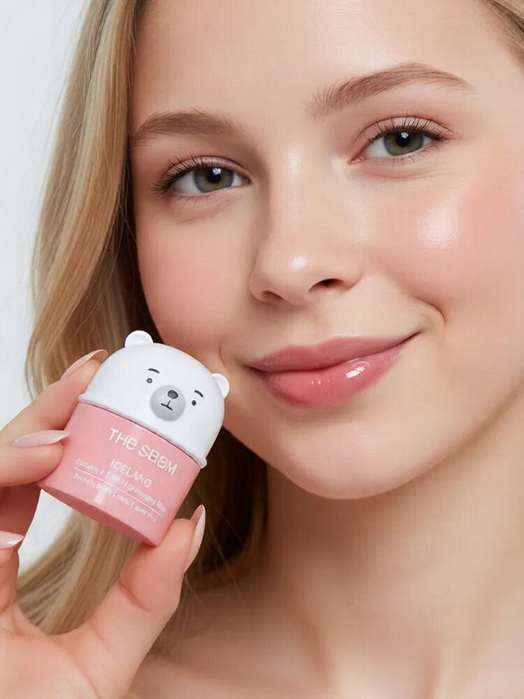 The Saem Iceland Бальзам для губIceland Collagen & PDRN Lip Sleeping Mask