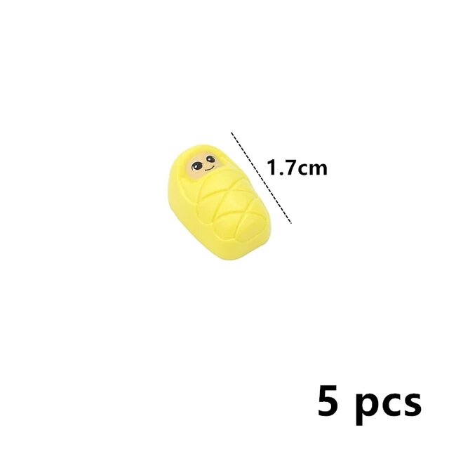 Желтый MOC Pineapple 1.7cm, 5 шт, shape-A06