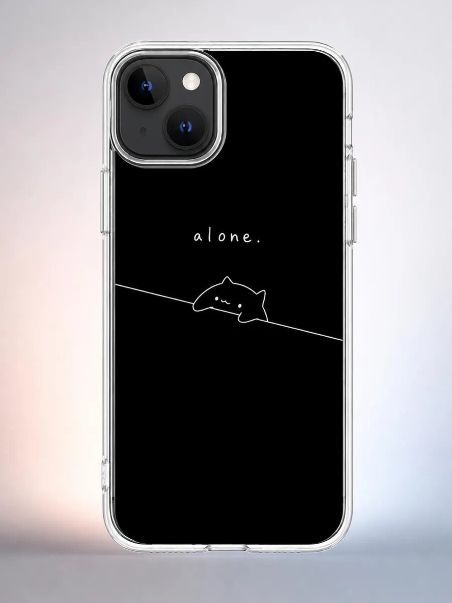 Чехол iPhone 14 alone силиконовый