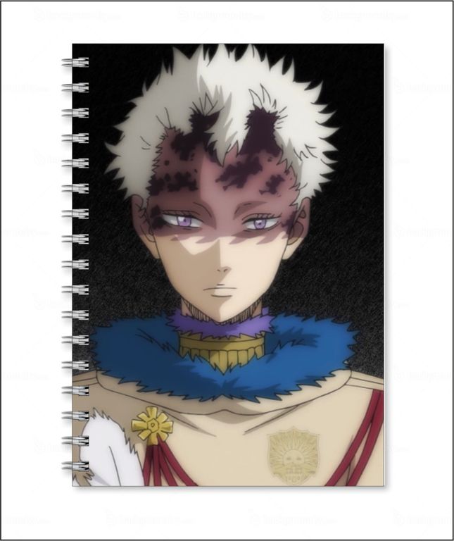 Тетрадь Черный Клевер, Black Clover №4, А6