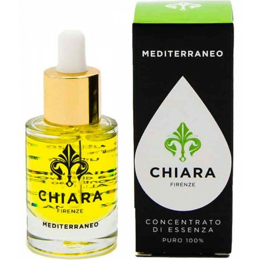 Масло эфирное водорастворимое для аромалампы Mediterraneo (Средиземноморье), Chiara Firenze 10 мл