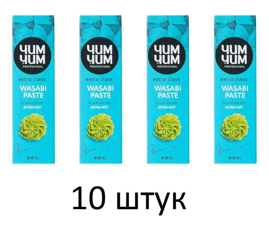 Чим-Чим Васаби 43 г х 4 уп, 10 шт