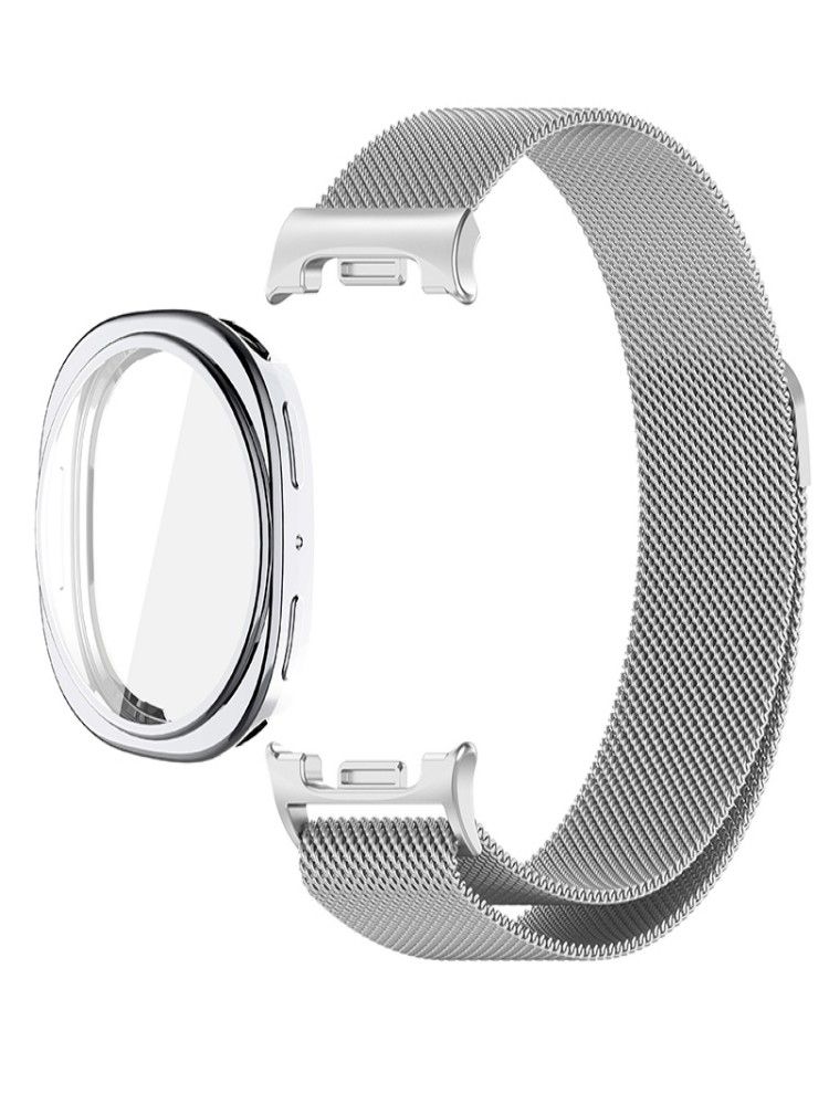 Ремешок для смарт часов Samsung Galaxy Watch 8 40mm браслет металлический Миланская петля костюм