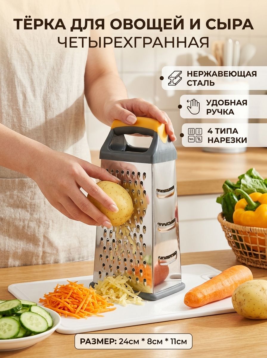 Многофункциональная овощерезка-шинковка