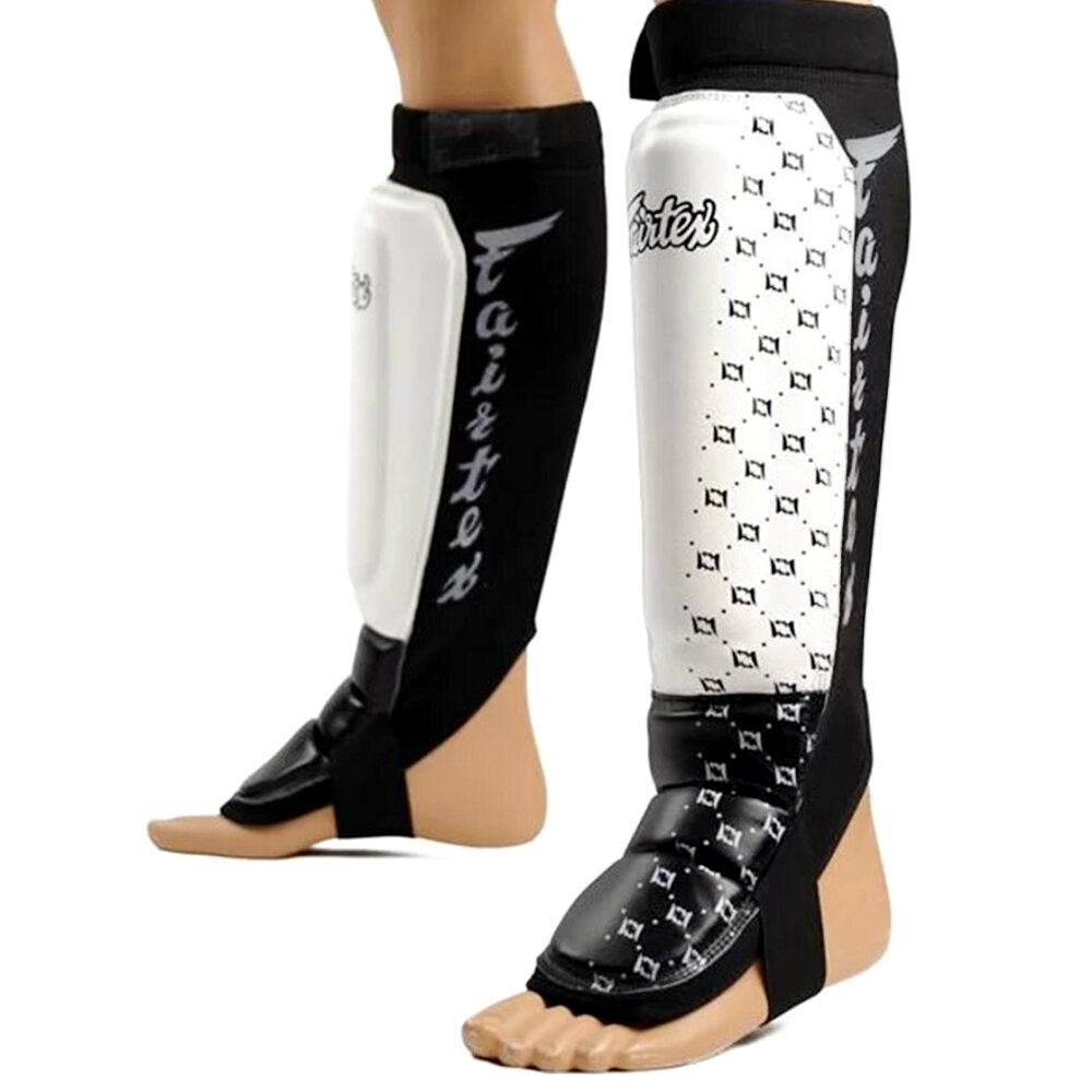 Защита голени Fairtex SP6 white 2XL