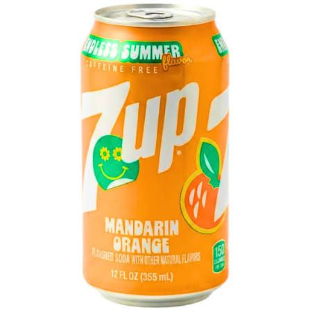 Газированный напиток 7UP Endless Summer Mandarin Orange