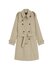 Пальто BOSS Belted trench coat, размер 40