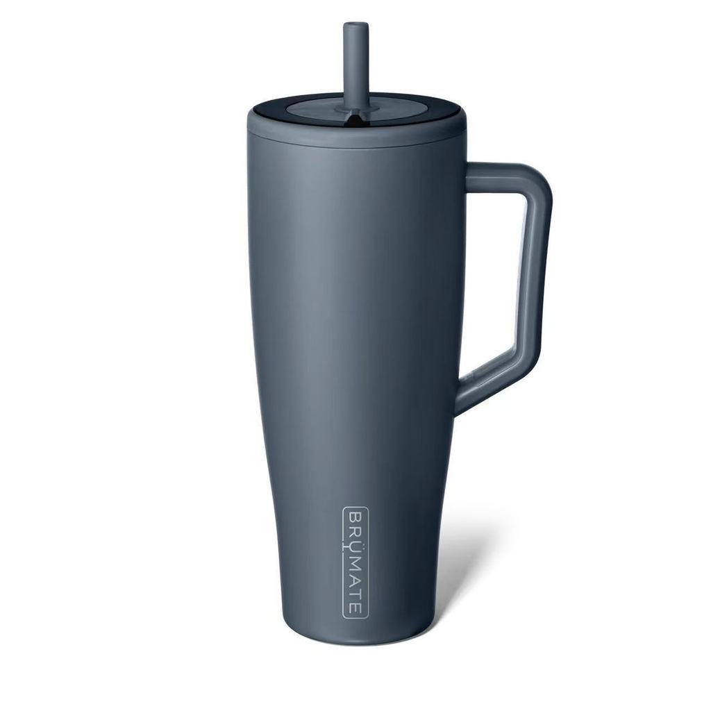 Brumate термос для путешествий 30oz 40oz с ручкой для автомобиля и активного отдыха изолированный ночной синий-40oz