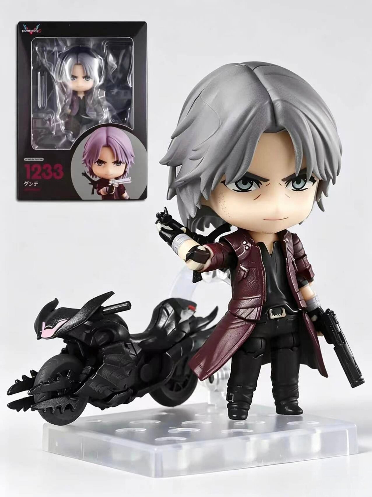 Фигурка Данте / Devil May Cry 5 Dante Нендороид подарок для фаната (10 см) 1233