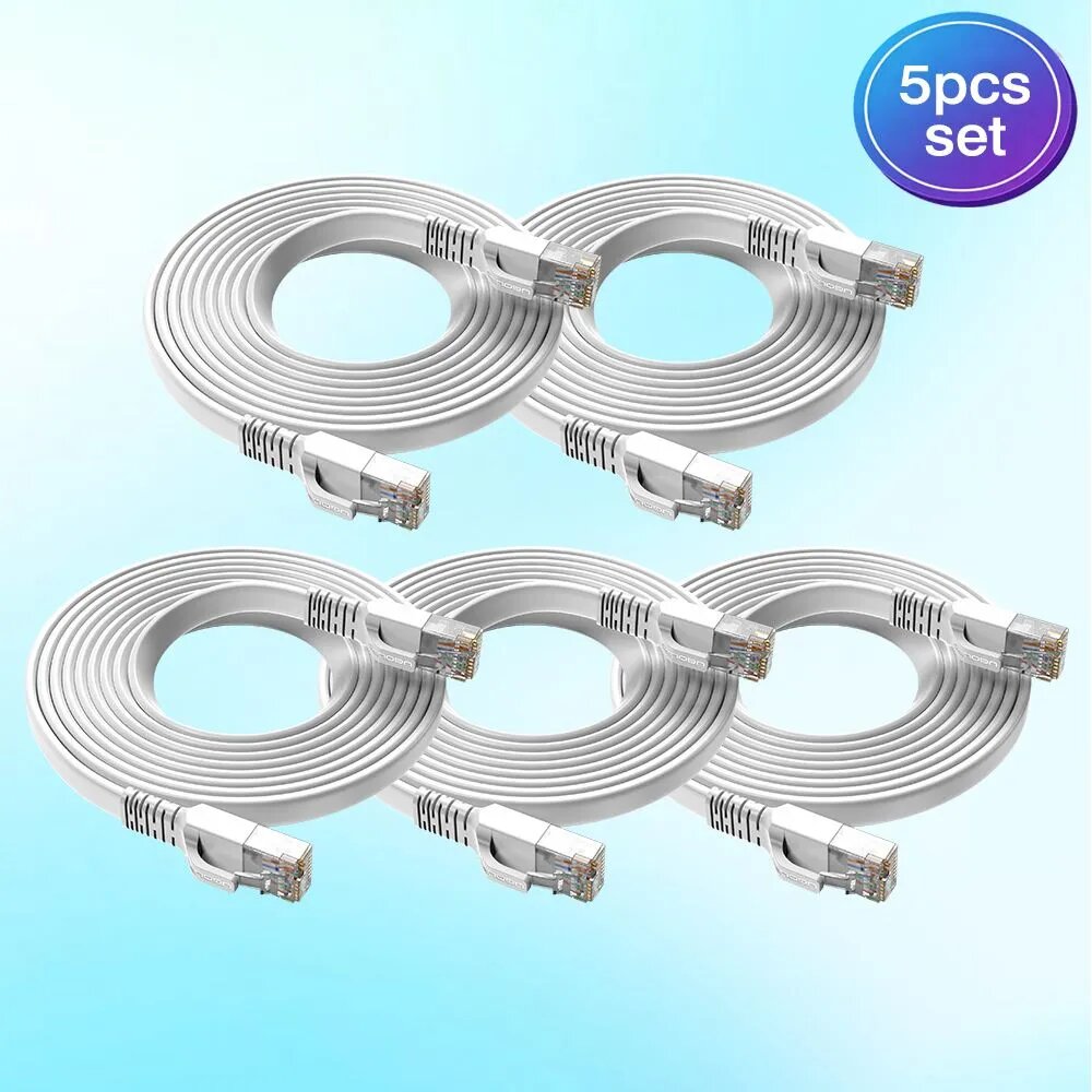 UGOURD Кабель для интернет-соединения RJ-45/RJ-45, 2 м, белый