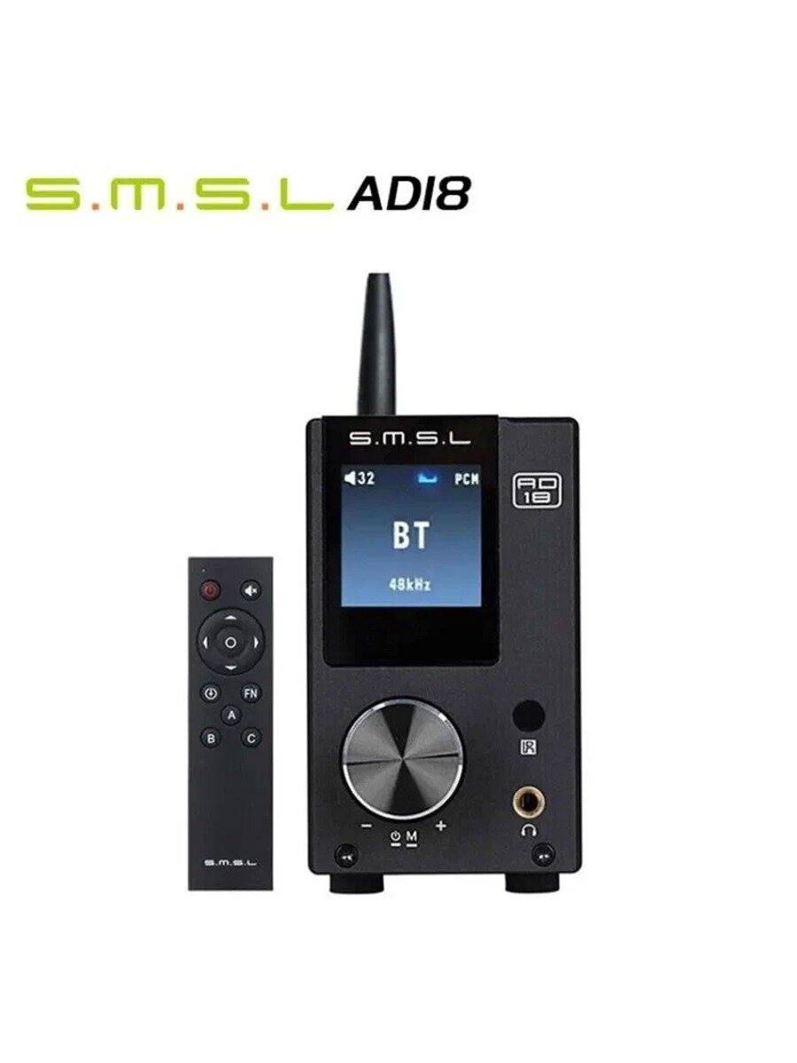 SMSL AD18 Усилитель мощности Bluetooth мощностью 80 Вт * 2