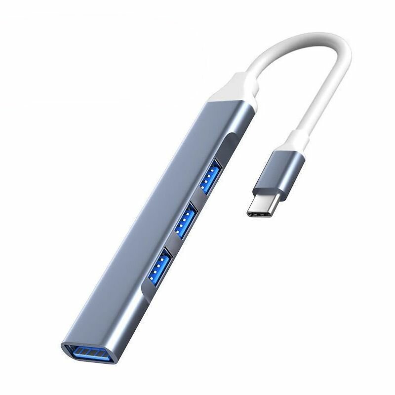 Докстанция 8в1 устройство чтения карт TFSD USB 30 для ноутбука TypeC двухголовочный концентратор