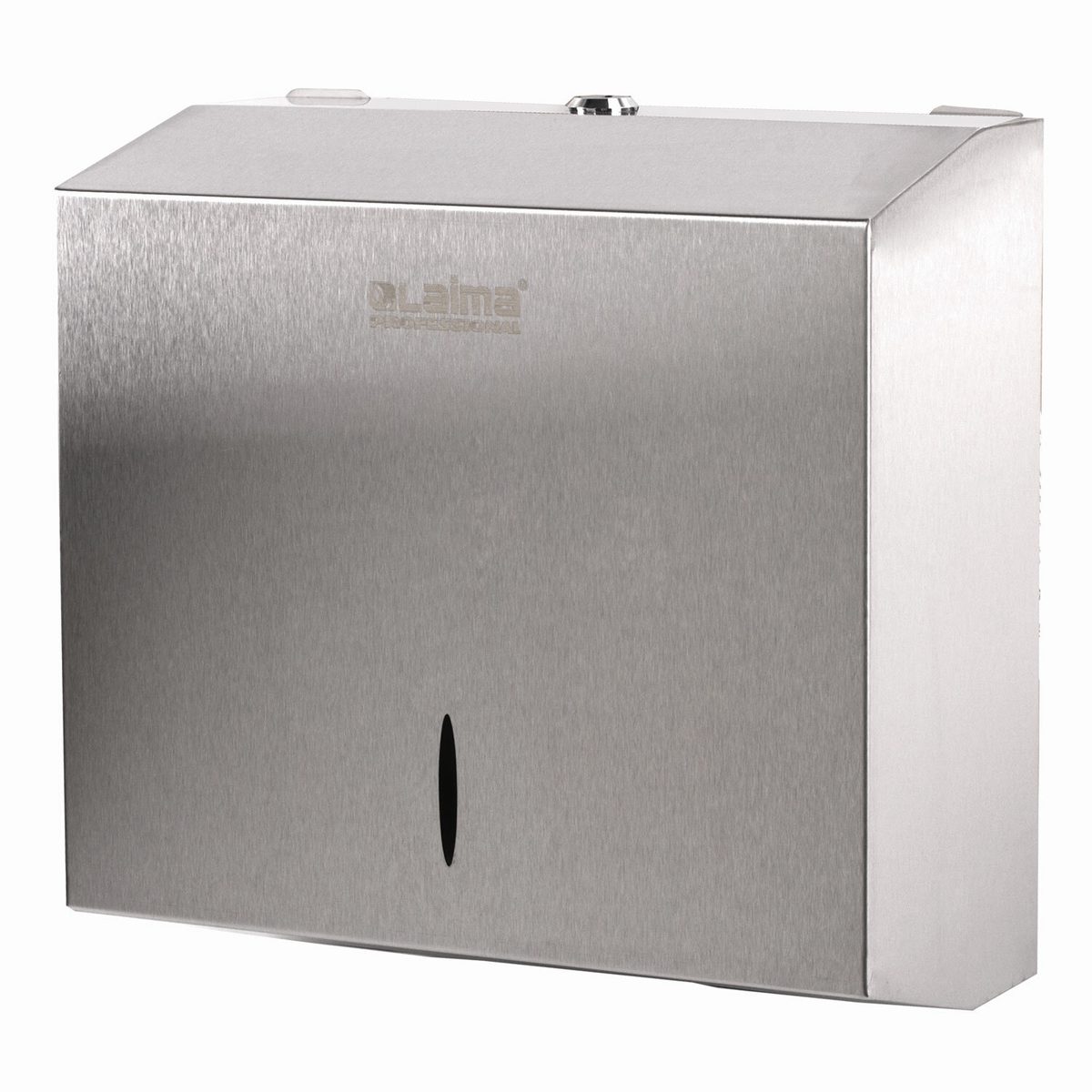 Диспенсер для полотенец листовых Лайма Professional Inox H3 V(ZZ), нержавеющая сталь, матовый (605696)