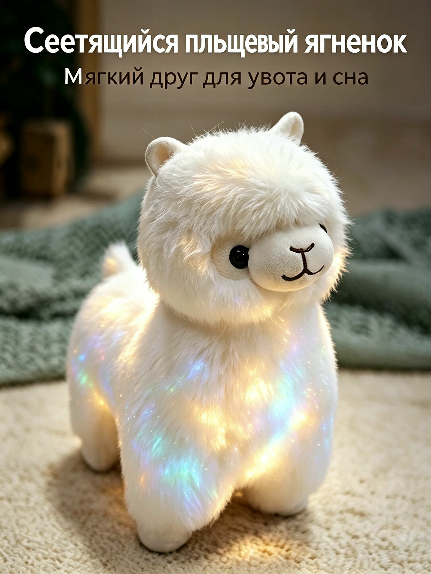 Мягкая игрушка для девочки/может светиться