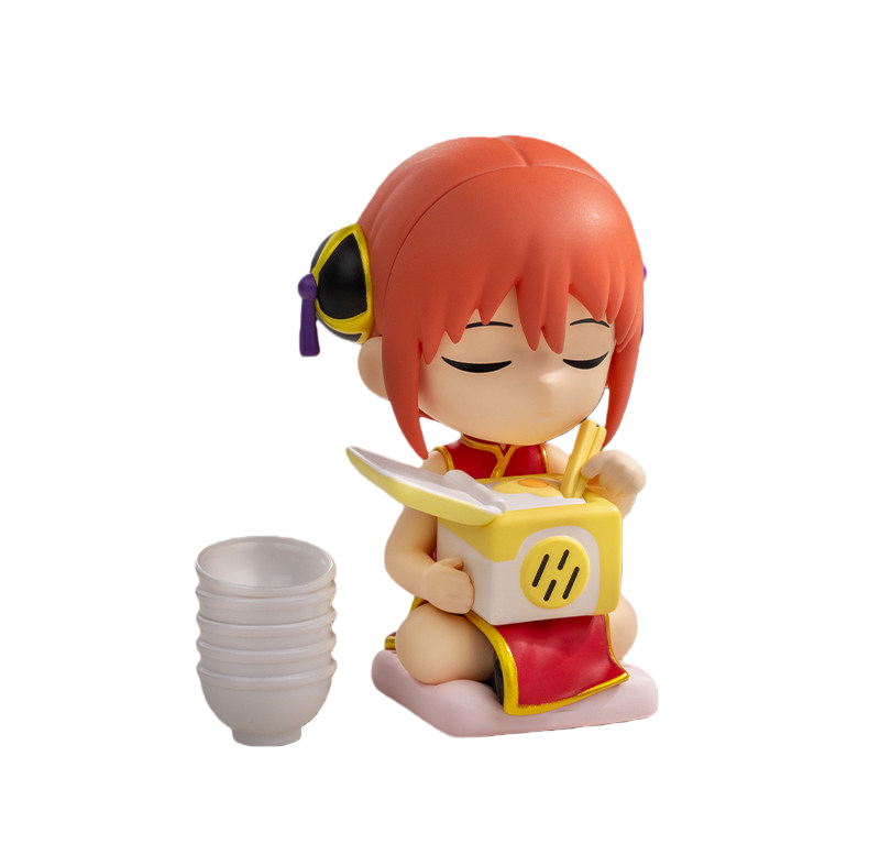 Фигурка Gintama Welcome to Yorozuya слепой ящик персонаж Кагура Popmart фигурка игрушка