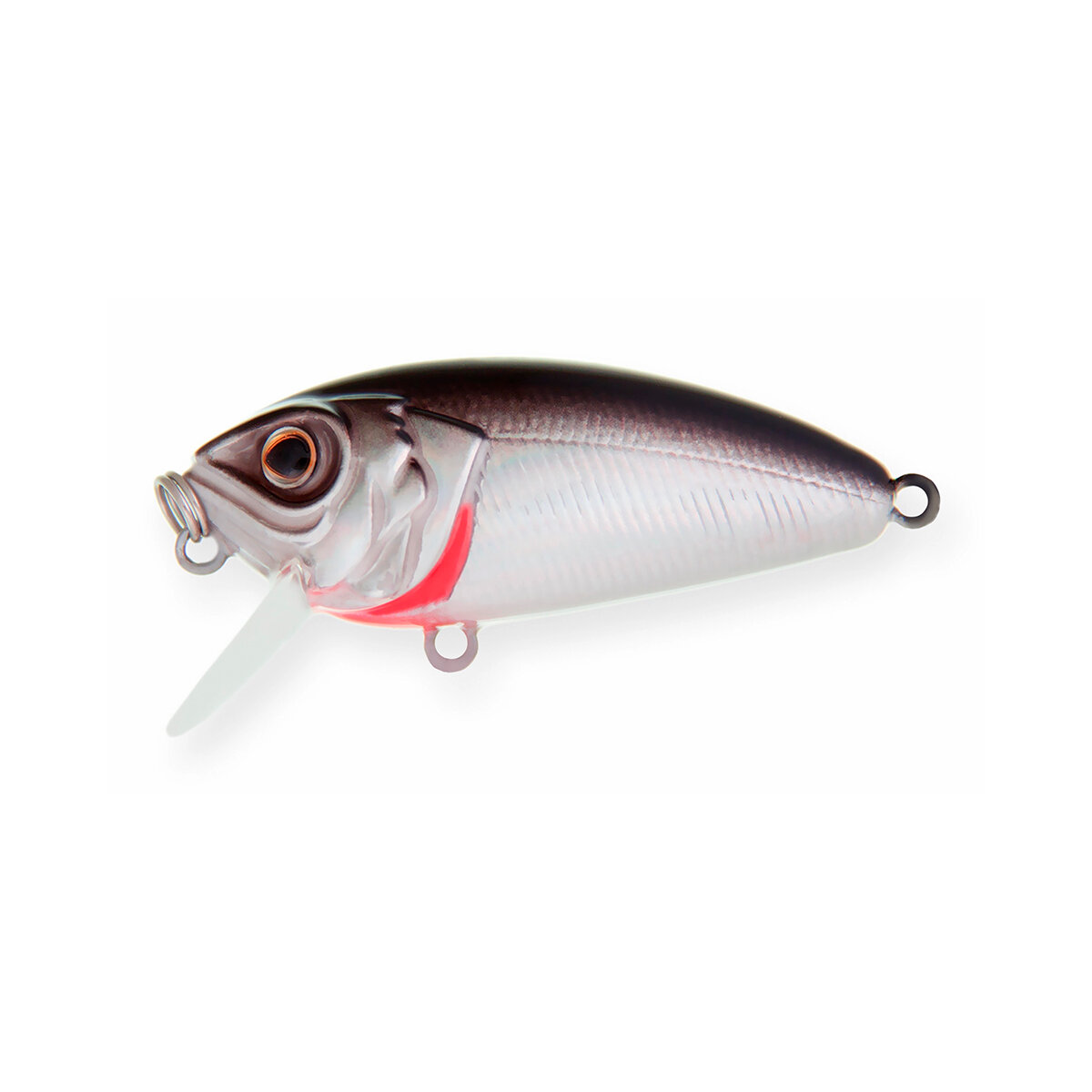 Воблер Strike Pro Pro Stumpy Fly 40 плавающий 42мм 4,5гр 0,1м-0,3м цвет A010-EP (Black Back Silver) (EG-134#A010-EP)