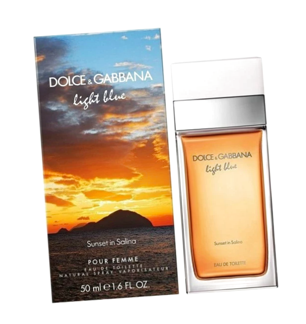 Женский парфюм Dolce & Gabbana Light Blue Sunset In Salina, объём 50 мл