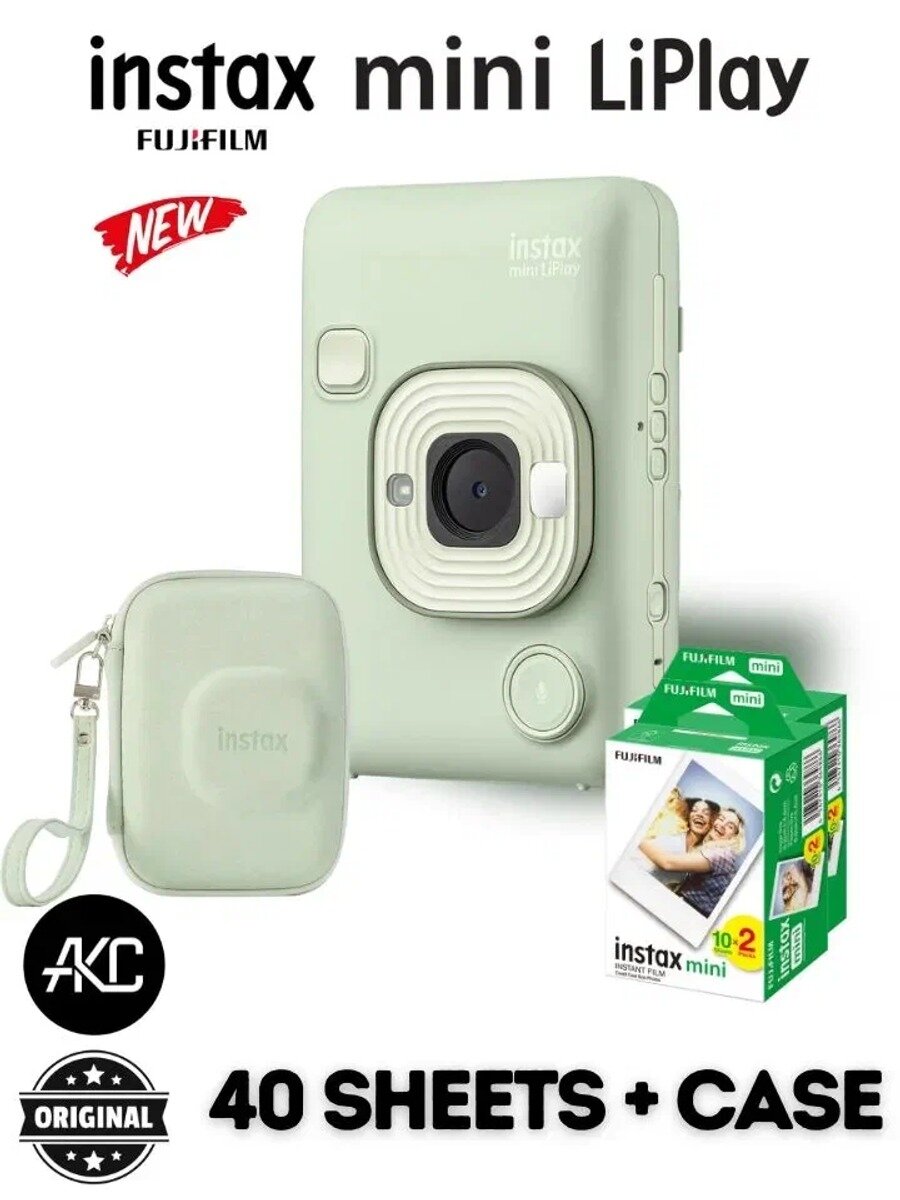 Фотоаппарат моментальной печати Fujifilm Instax Mini LiPlay обычная стандартная модель серии