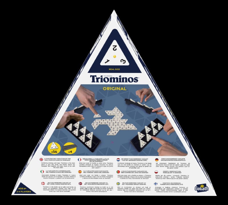 Настольная игра Goliath Triominos Original, разноцветный