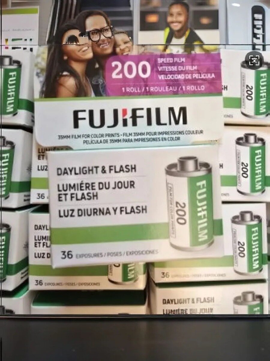 Фотопленка Fujifilm 200 Color Negative Film, 36 кадров, упаковка 3 шт.