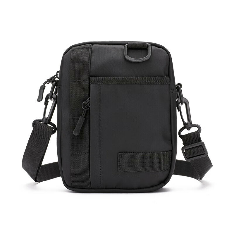 Серия North American Crossbody сумка для походов прочная повседневная сумка черного цвета Цвет：ЧерныйРазмер：15×5×20 см