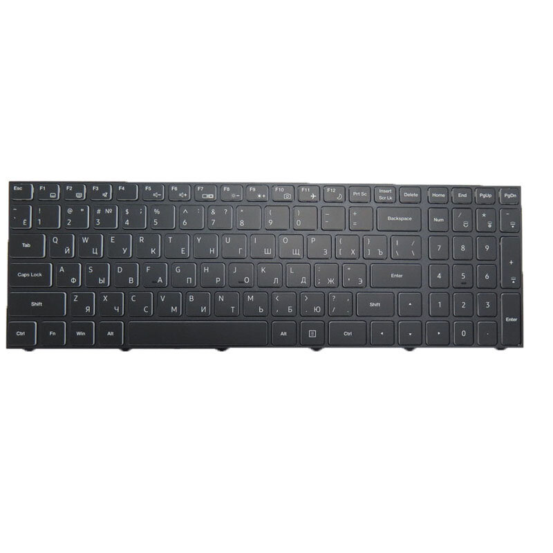 Клавиатура с RGB-подсветкой для ноутбука для OSIO CyberLine C170i 12600H C170i-001 C170i-002, российская, черная, новая.