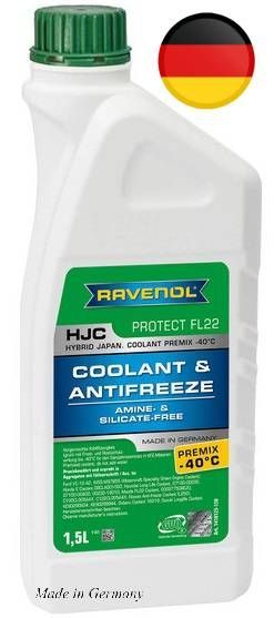 Антифриз RAVENOL HJC Protect FL22 , 1,5л