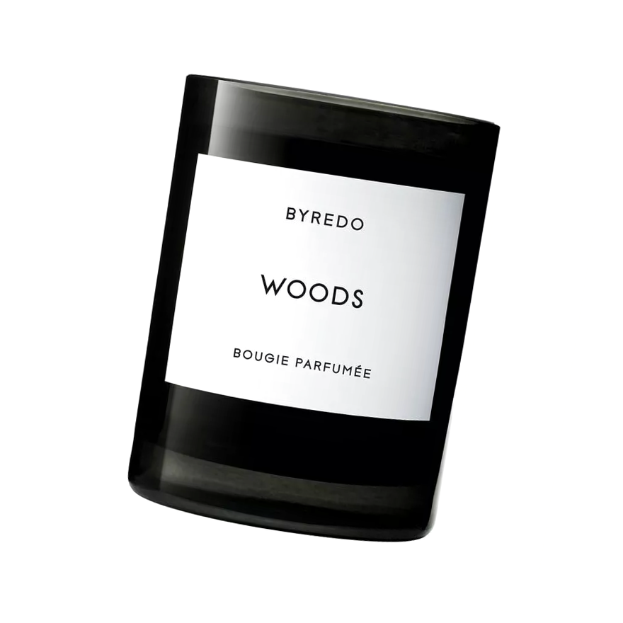 Свеча для женщин парфюмированная Байредо Вудс 240 гр - Byredo Woods для дома
