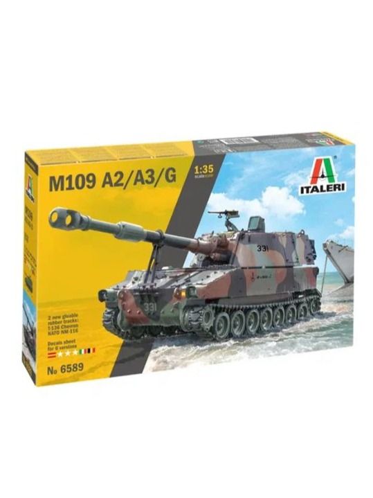 Сборная модель Самоходная гаубица M-109/A2-A3-G Italeri