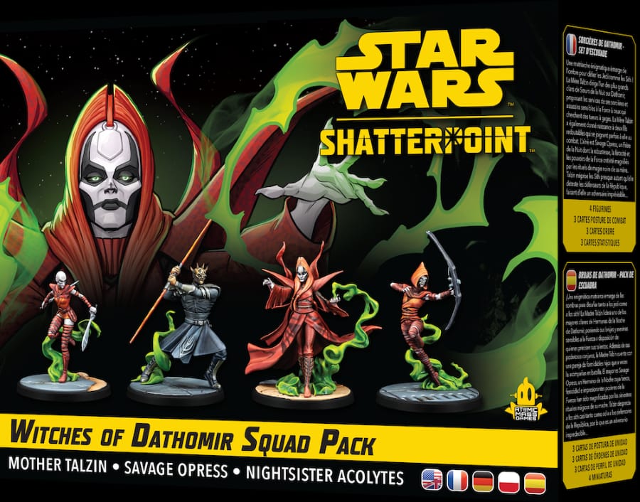 Дополнение для настольных игр Rebel Star Wars Shatterpoint Ведьмы с Датомира Мать Талзин