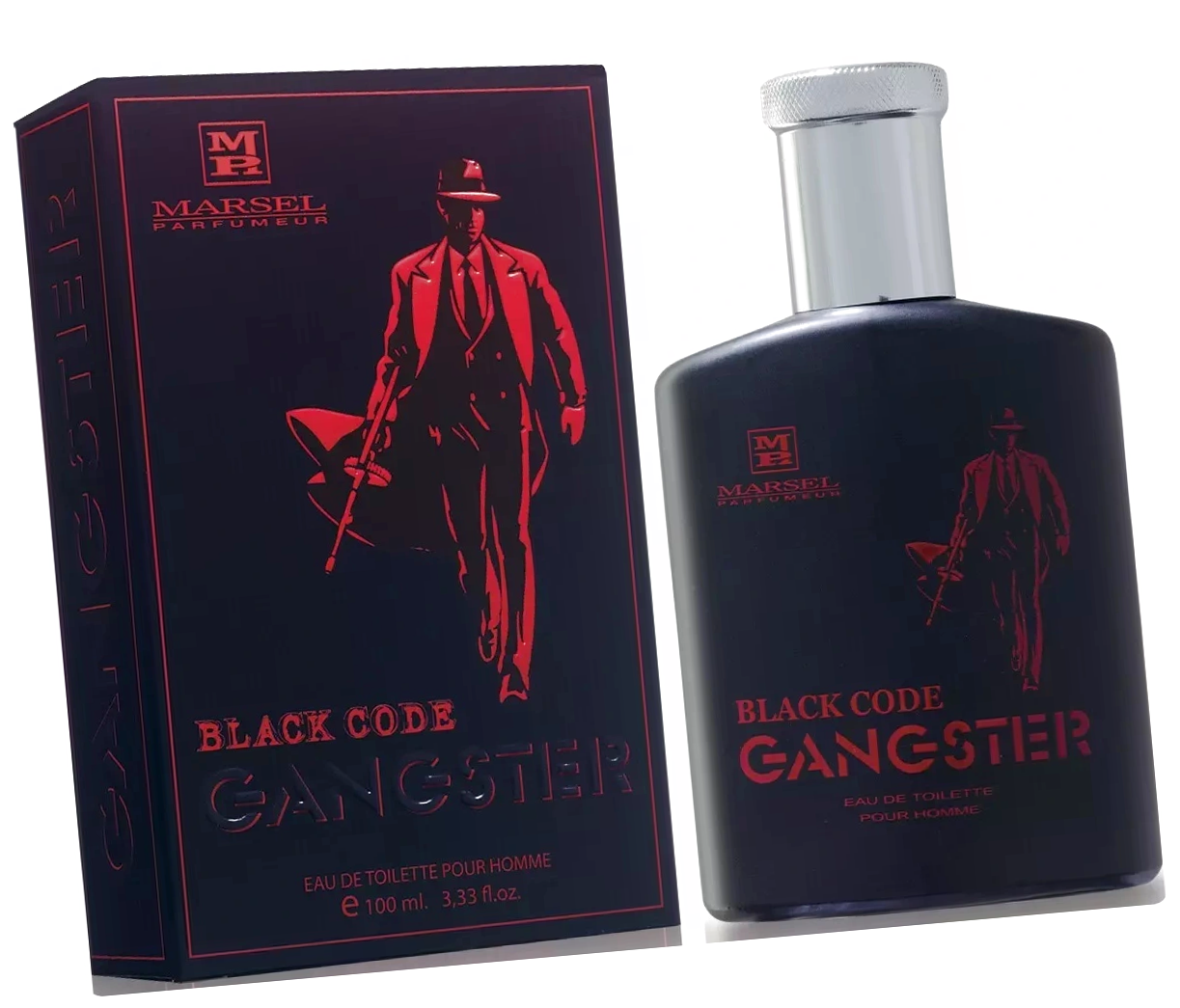 Мужской парфюм Марсель Парфюмер Блэк Код 100 мл - Marsel Gangster Black Code